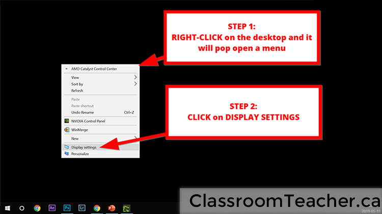 How to Show Different Display on Laptop Screen and Projector Screen/TV